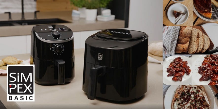 SIMPEX Basic Heißluftfritteuse » inkl. Rezeptideen