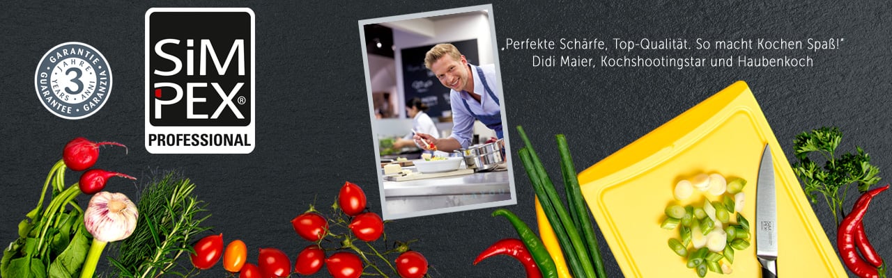 SIMPEX Professional Profi-Messer-Serie | INTERSPAR Onlineshop Haushalt ...