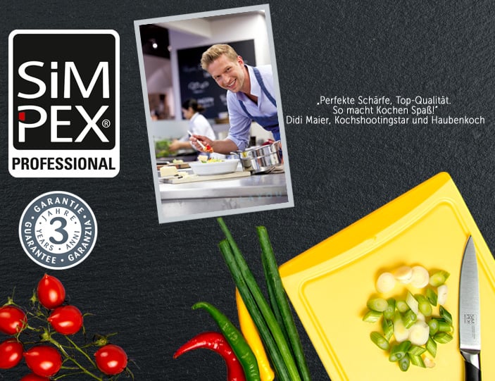 SIMPEX Professional Profi-Messer-Serie | INTERSPAR Onlineshop Haushalt ...